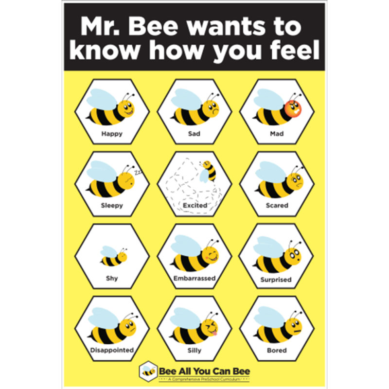 Emotions Poster - Bee All You Can Bee